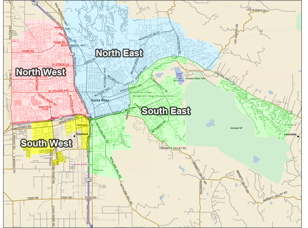 Santa Rosa Collection Schedule - Recycling, Composting, & Trash ...