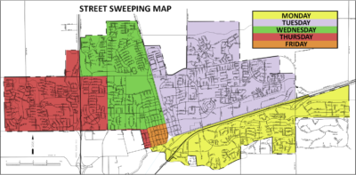 City of Davis Street Sweeping Schedule - Recology Davis