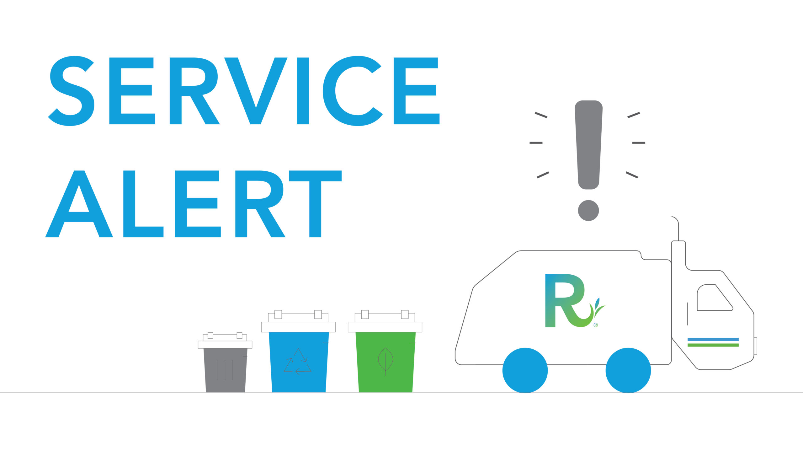 Service Disruption Information – Last Updated 1/13 3:00 PM - Recology