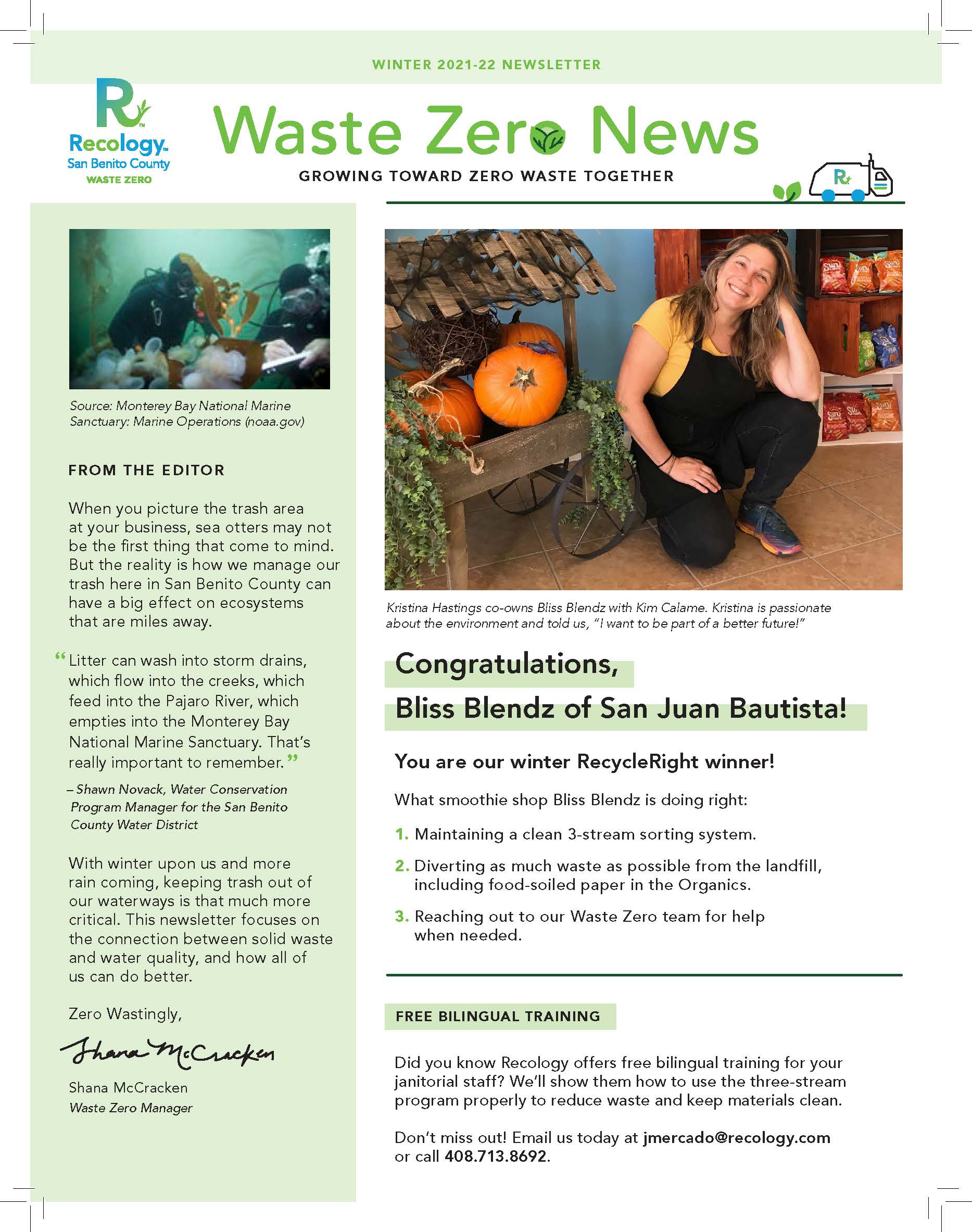 Recycling Guides & Newsletters - Recology San Benito County