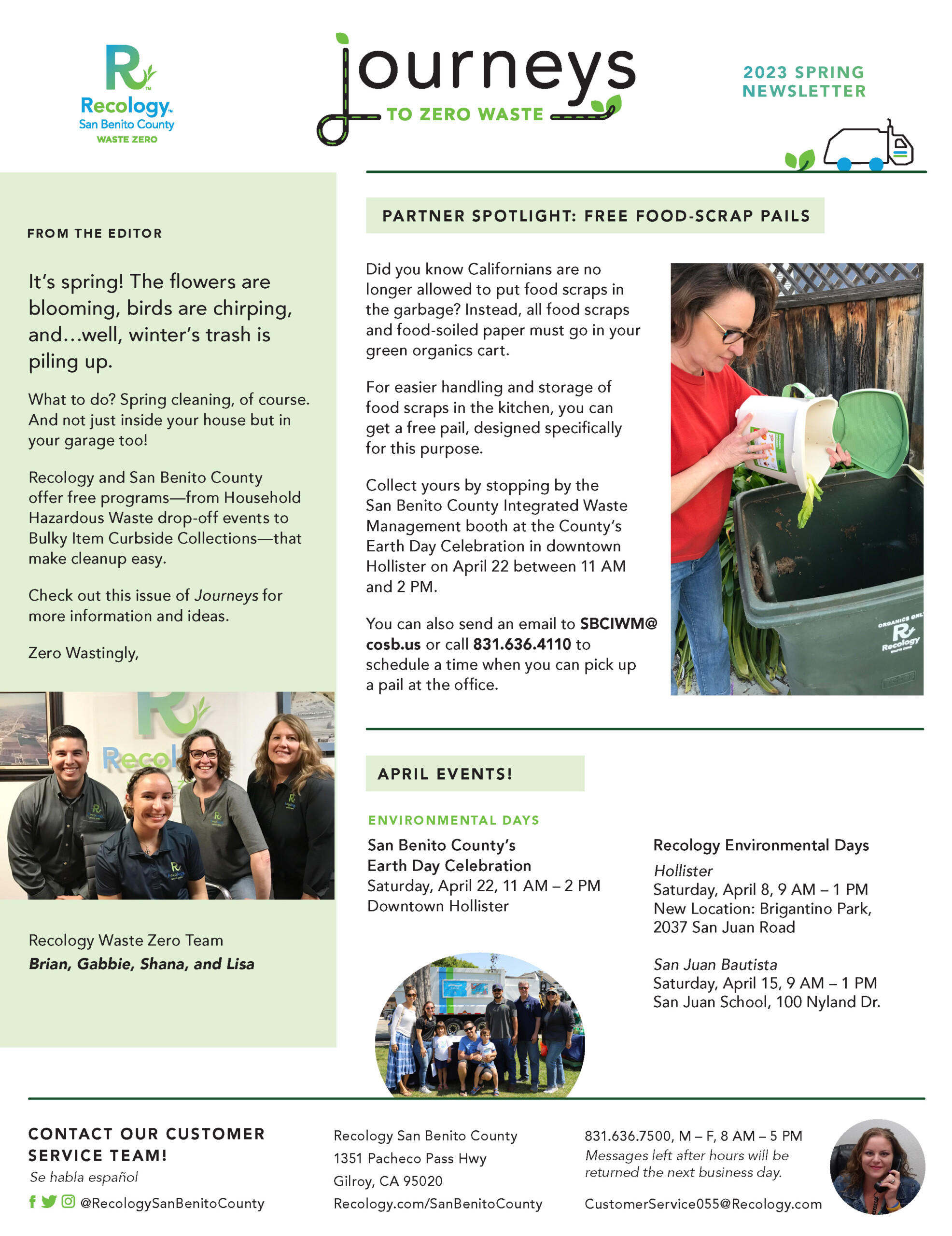 Recycling Guides & Newsletters | Recology - Recology San Benito County
