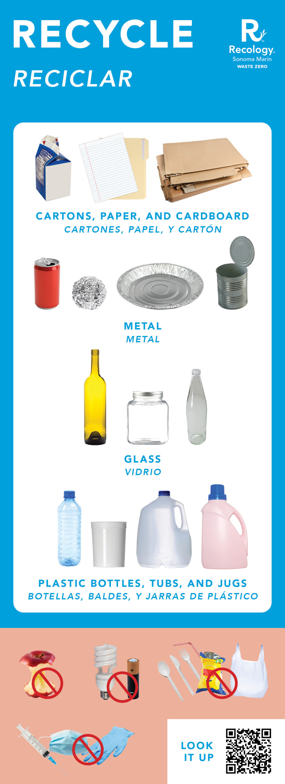 Compost, Recycle, & Trash Sorting Guides - Recology Sonoma Marin