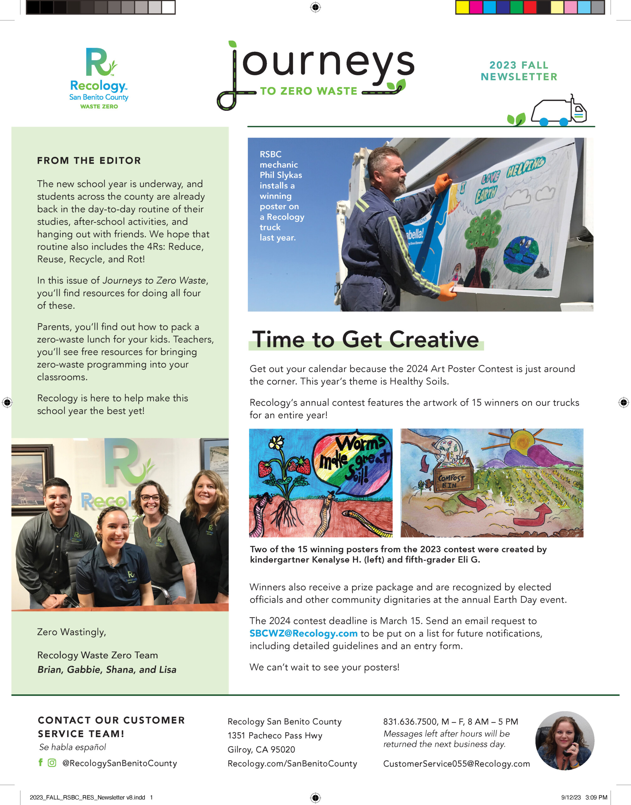 Recycling Guides & Newsletters | Recology - Recology San Benito County